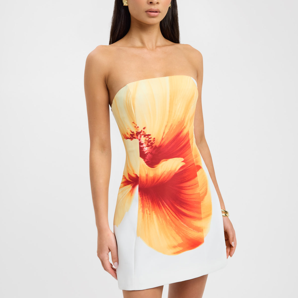 Mila Strapless Mini Dress – KOOKAÏ Australia
