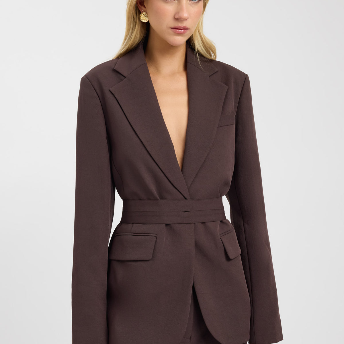 Ariel Button Blazer – KOOKAÏ Australia