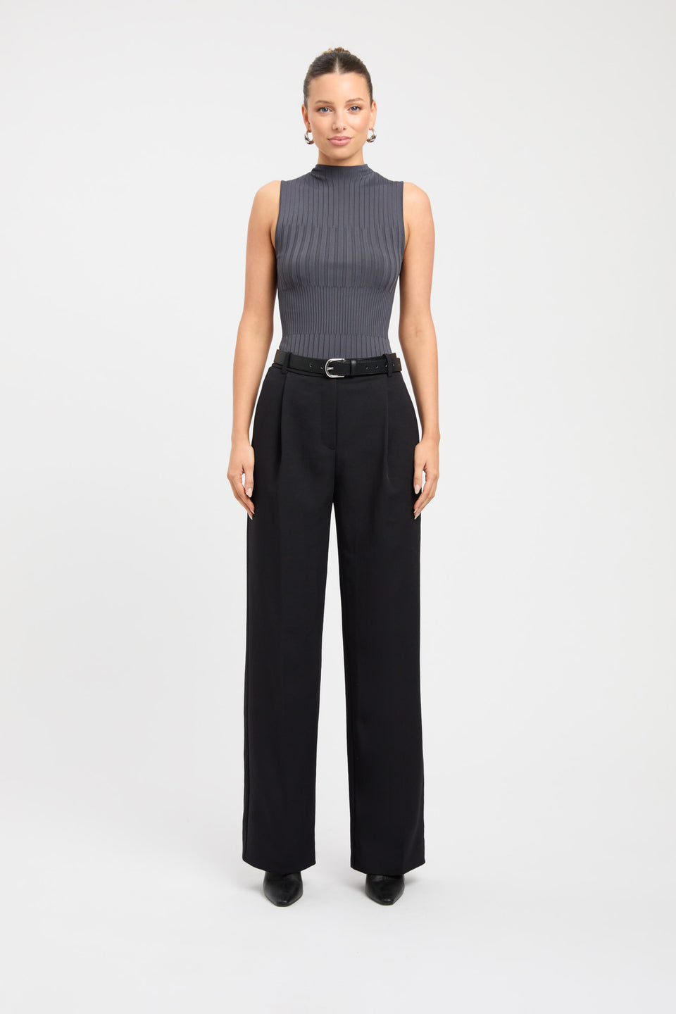 Buy Ariel Pleated Pant Black Online | Australia