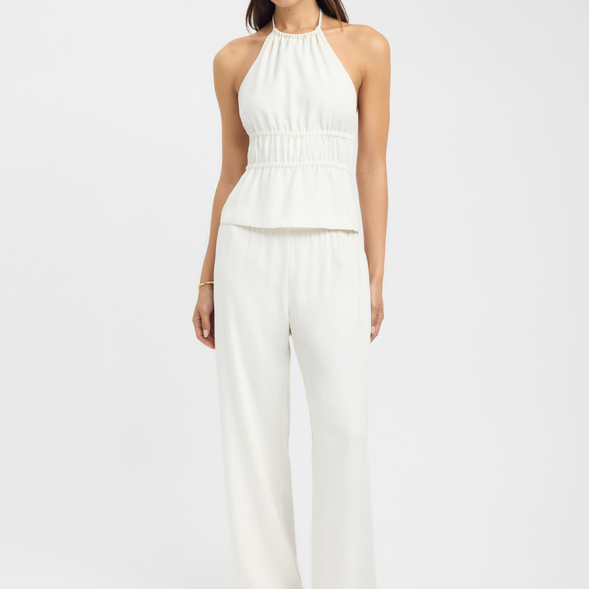 Maria Gathered Halter Top – KOOKAÏ Australia