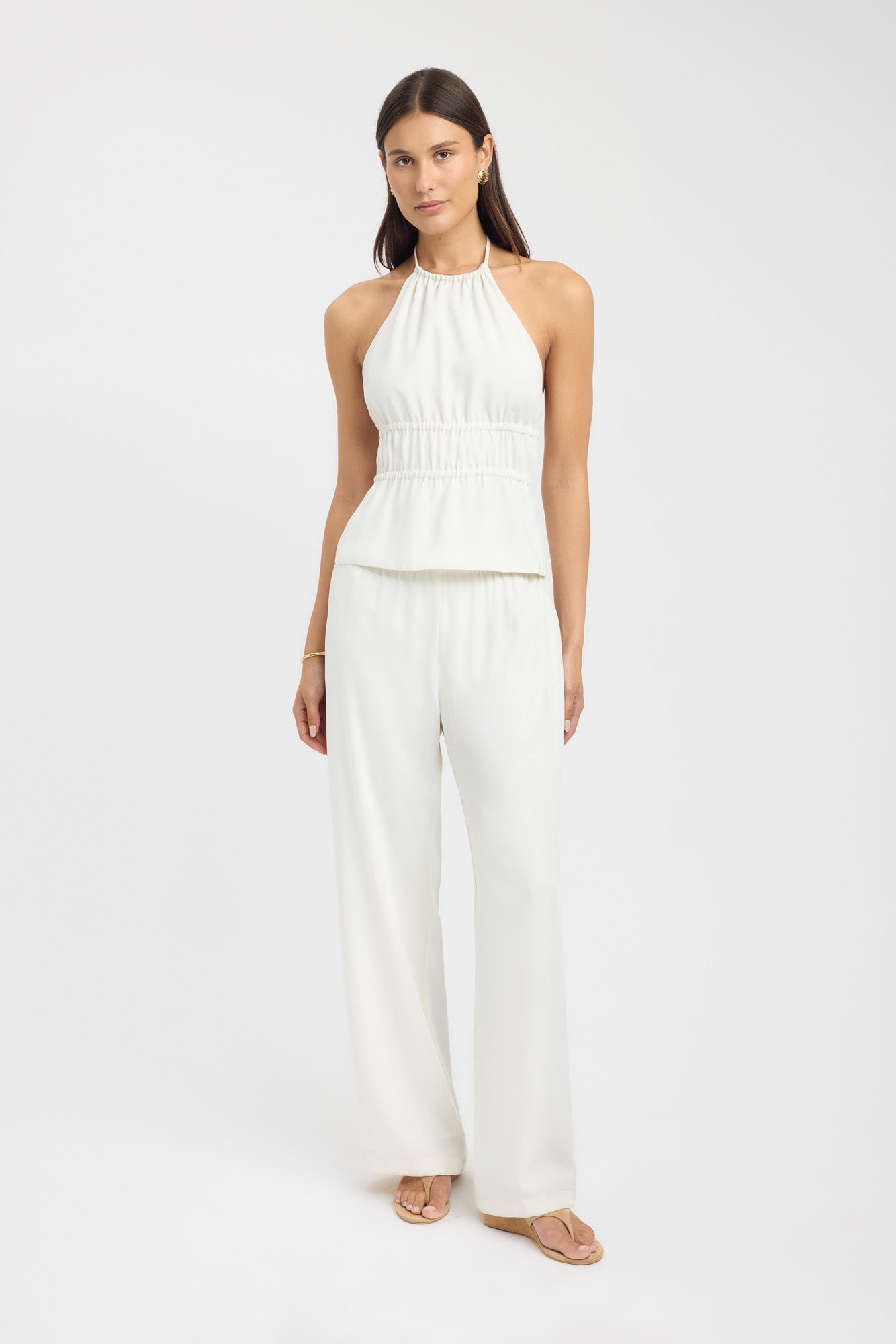 Maria Gathered Halter Top – KOOKAÏ Australia