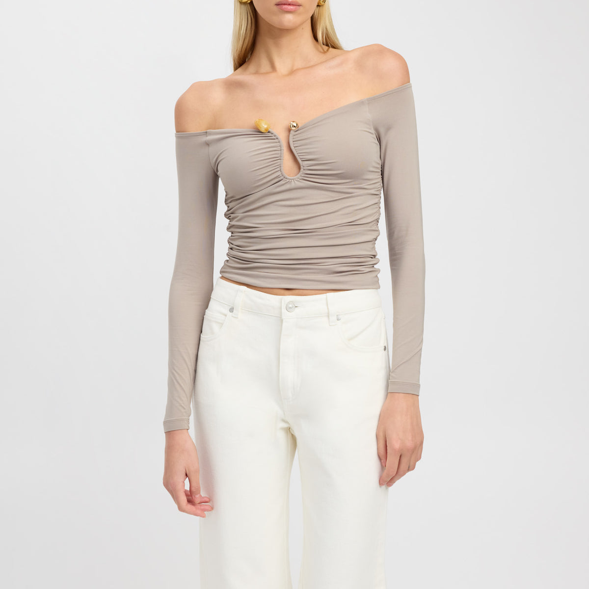 Tayla Trim Long Sleeve Top – KOOKAÏ Australia