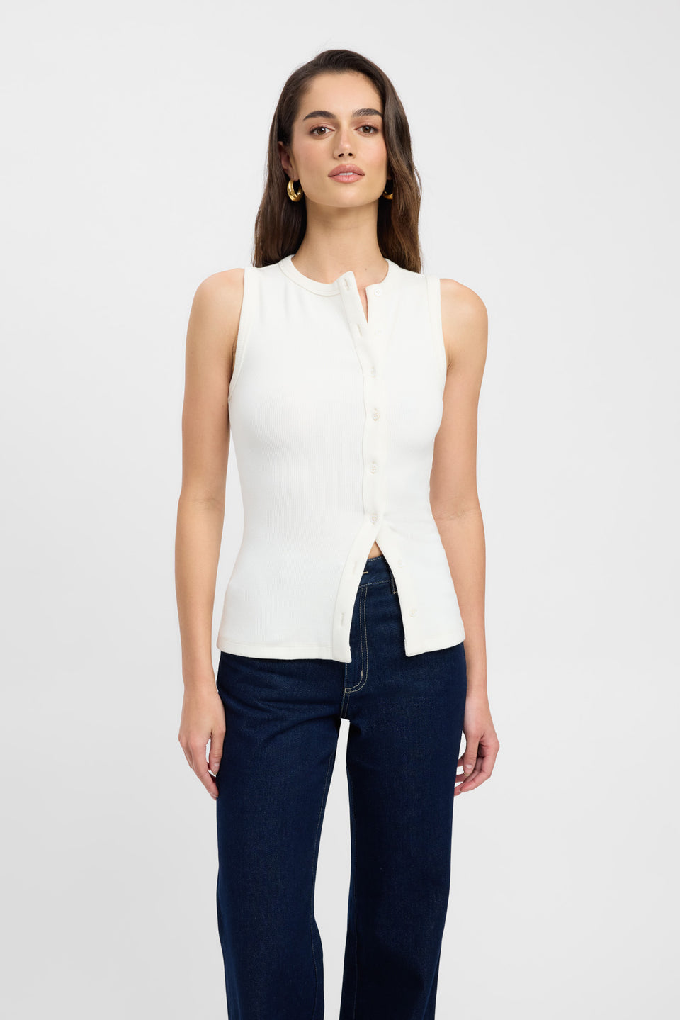 Bec Button Tank – KOOKAÏ Australia